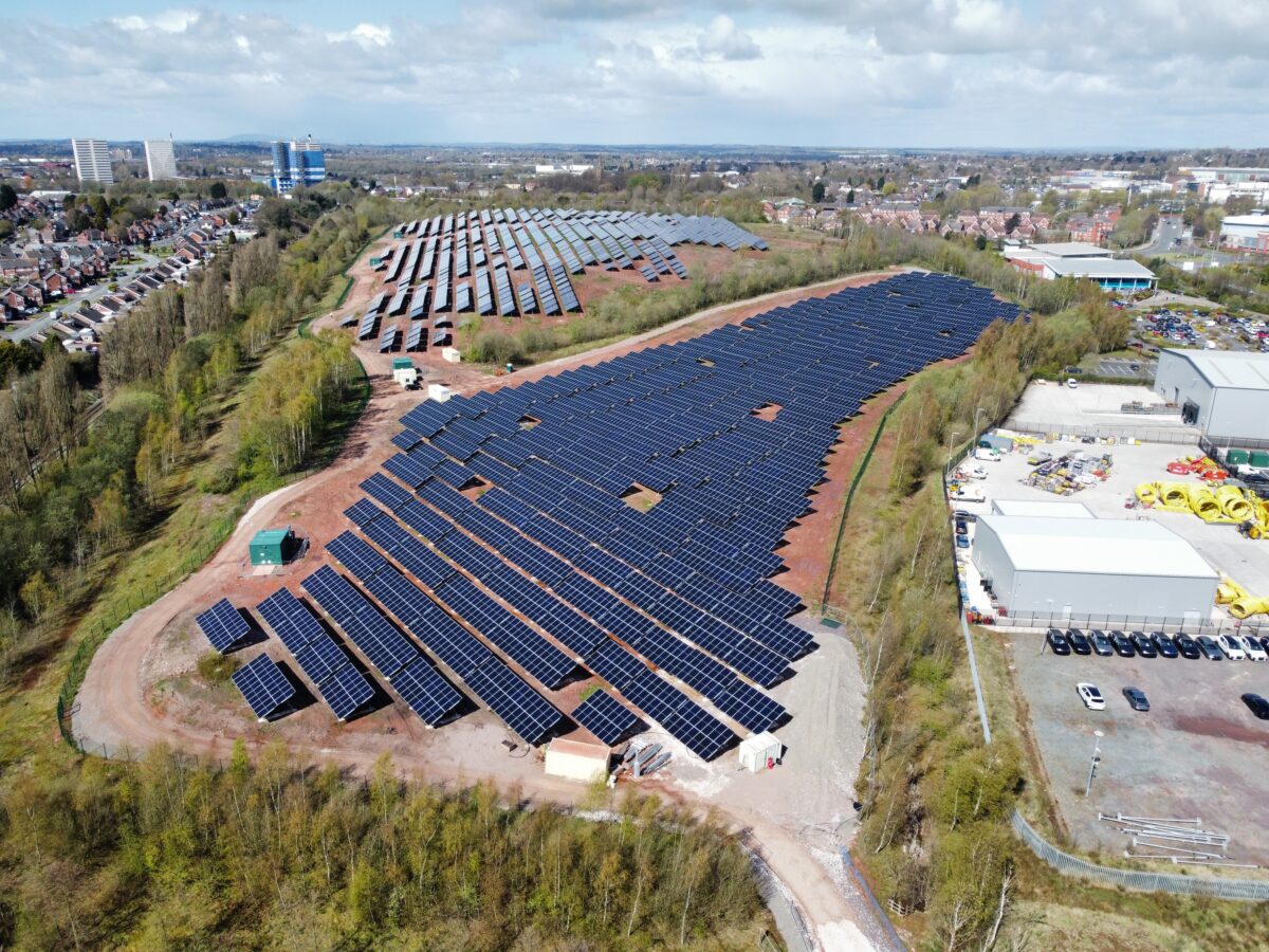 Solar Farm, Wolverhampton - UK Landcare