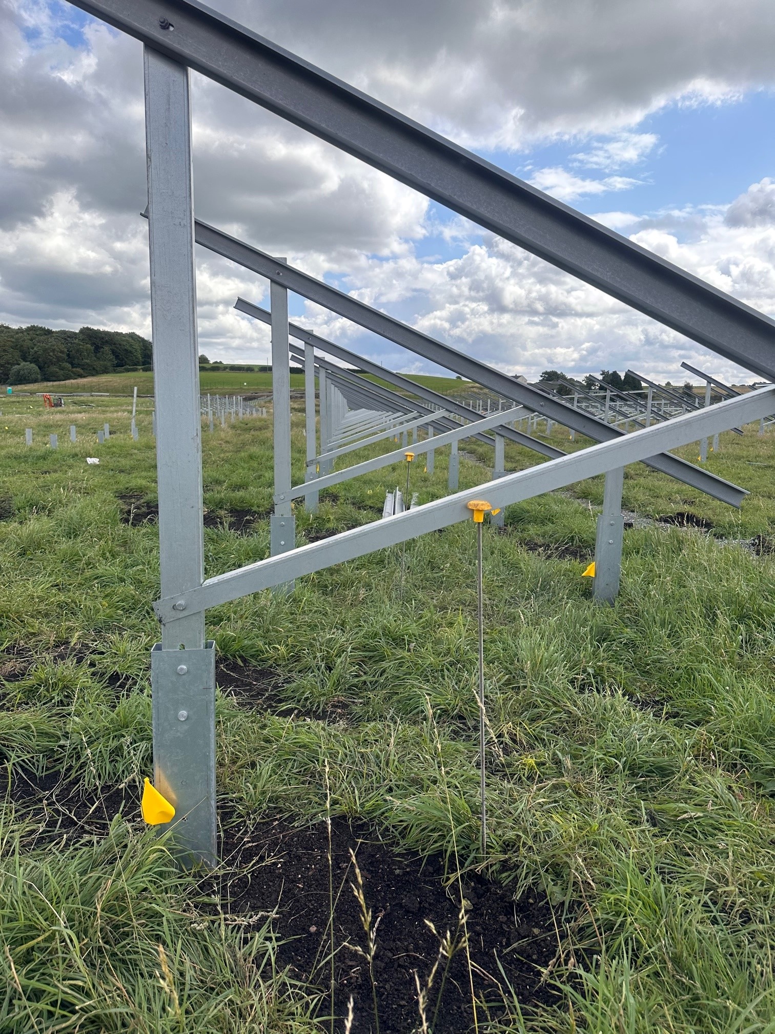 Civil Engineering Works for New Solar Farm - UK Landcare