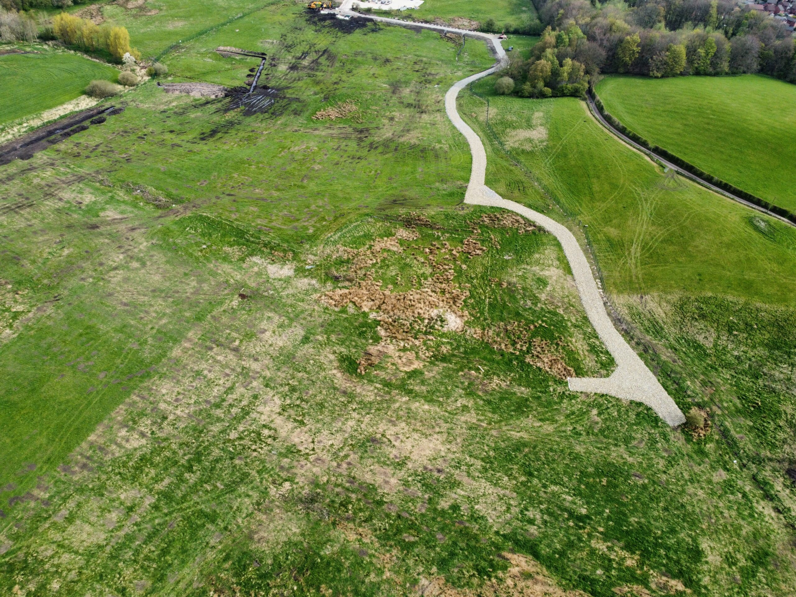 Civil Engineering Works for New Solar Farm - UK Landcare